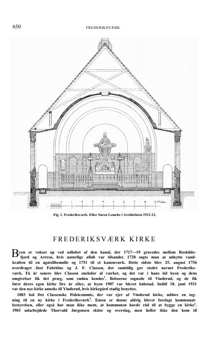 Frederiksværk Kirke - Danmarks Kirker