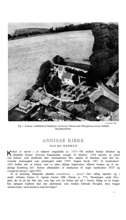 Annisse Kirke - Danmarks Kirker