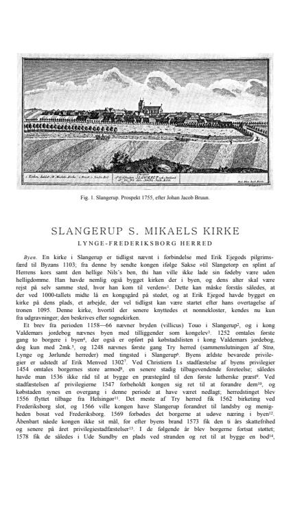 Slangerup Kirke - Danmarks Kirker