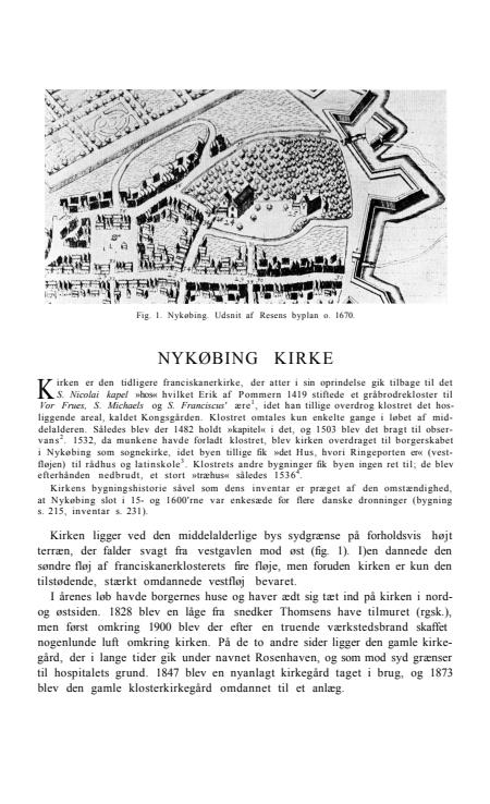 Klosterkirken - Danmarks Kirker