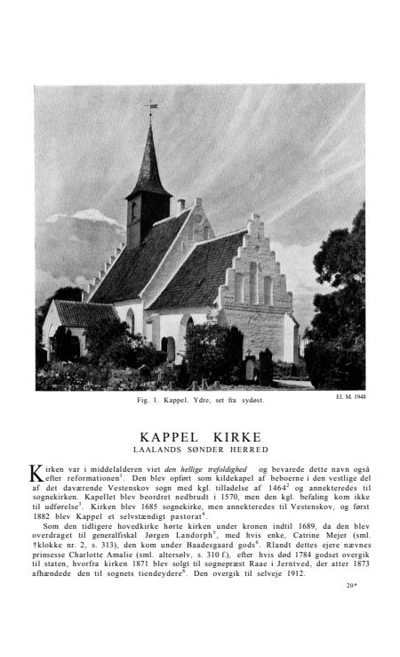 Kappel Kirke - Danmarks Kirker