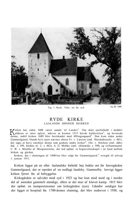 Ryde Kirke - Danmarks Kirker