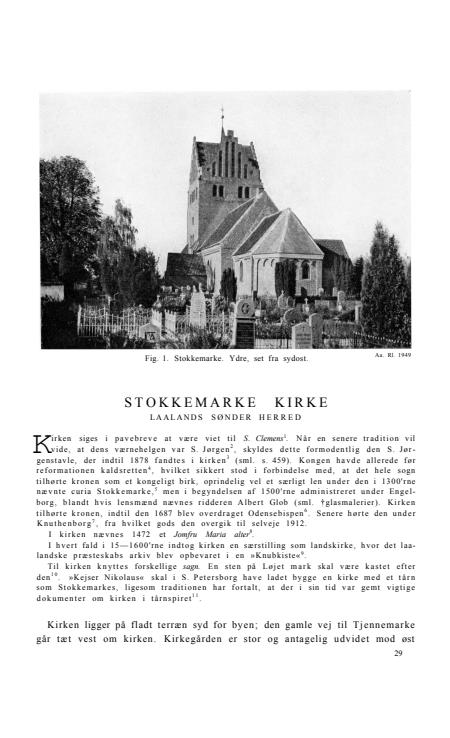 Stokkemarke Kirke - Danmarks Kirker