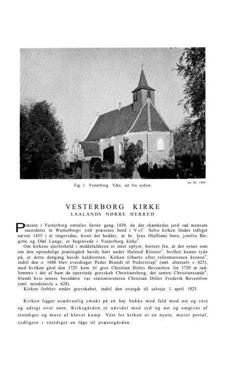 Vesterborg Kirke - Danmarks Kirker