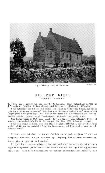 Olstrup Kirke - Danmarks Kirker