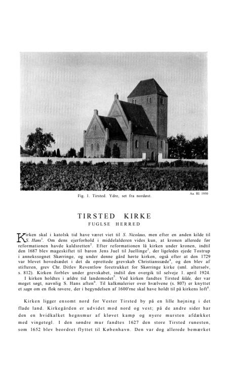 Tirsted Kirke - Danmarks Kirker