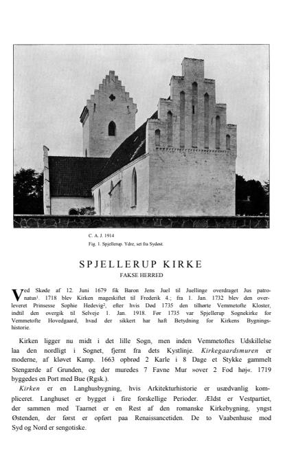 Spjellerup Kirke - Danmarks Kirker