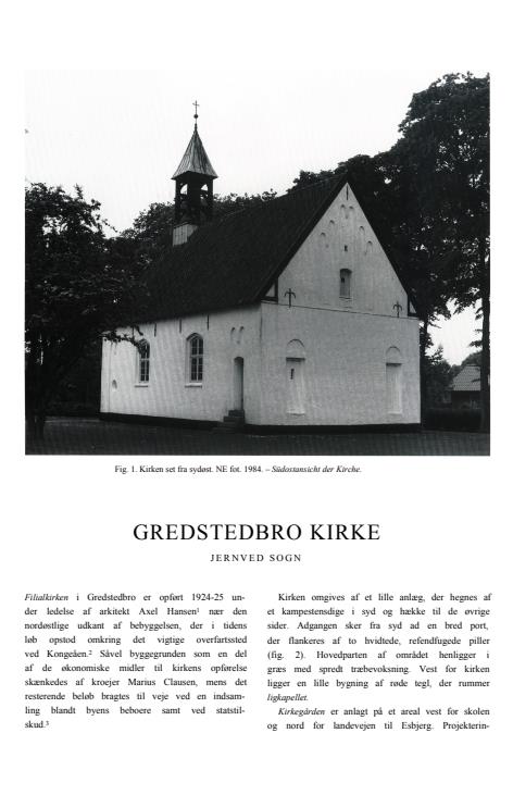 Gredstedbro Kirke - Danmarks Kirker