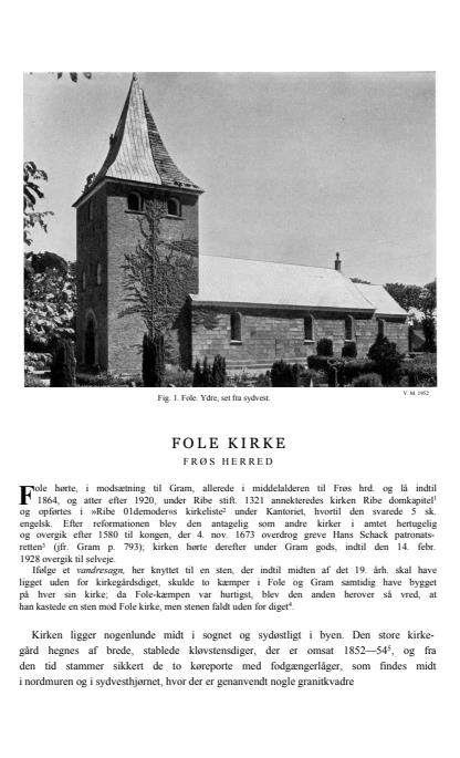 Fole Kirke - Danmarks Kirker