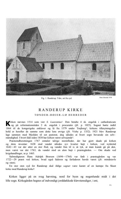 Randerup Kirke - Danmarks Kirker
