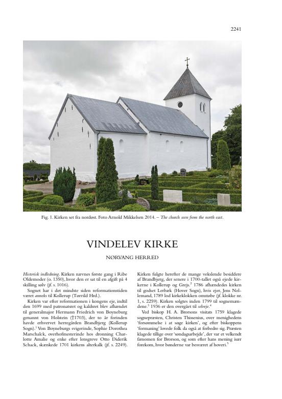 Vindelev Kirke - Danmarks Kirker
