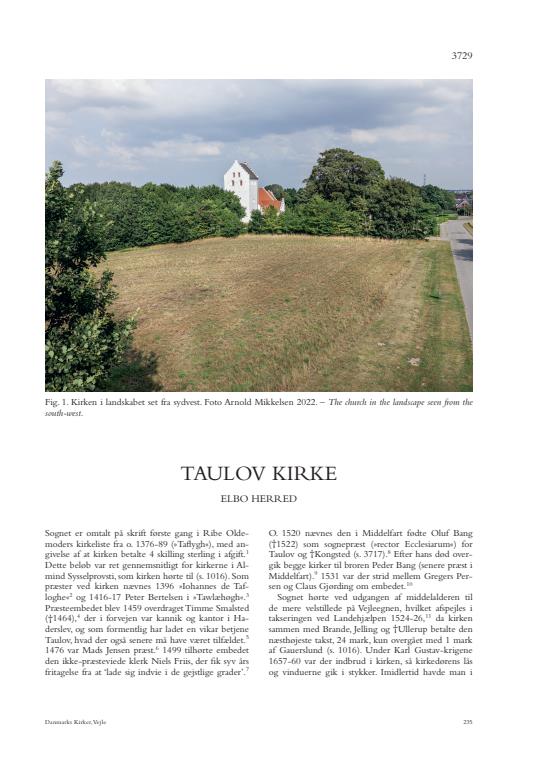 Taulov Kirke - Danmarks Kirker